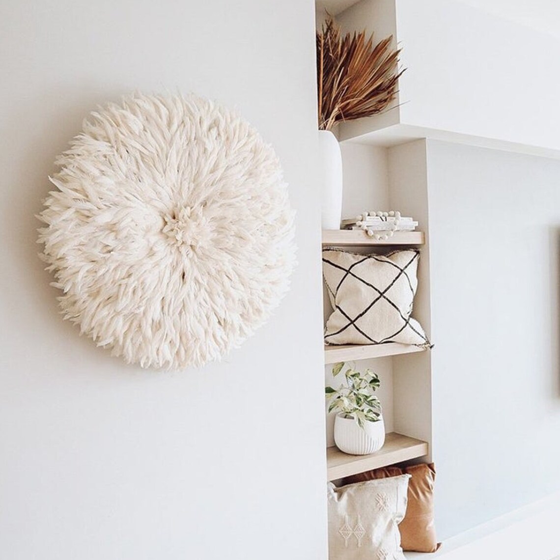 White Juju Hat Ivory Juju Hat African Juju Hat Juju Wall Boho - Etsy