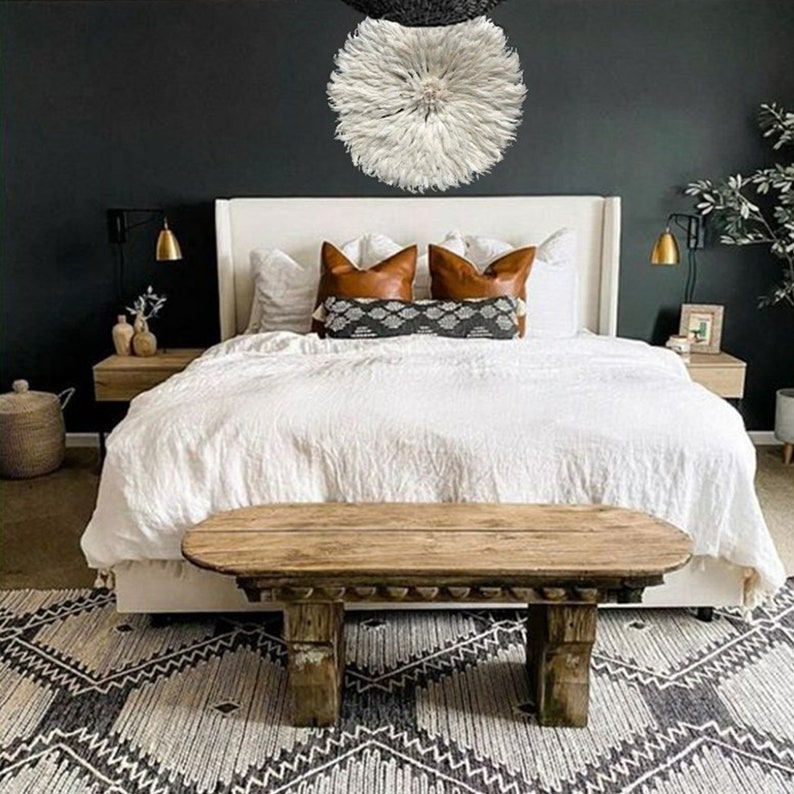 White Juju Hat Ivory Juju Hat African Juju Hat Juju Wall Decor - Etsy