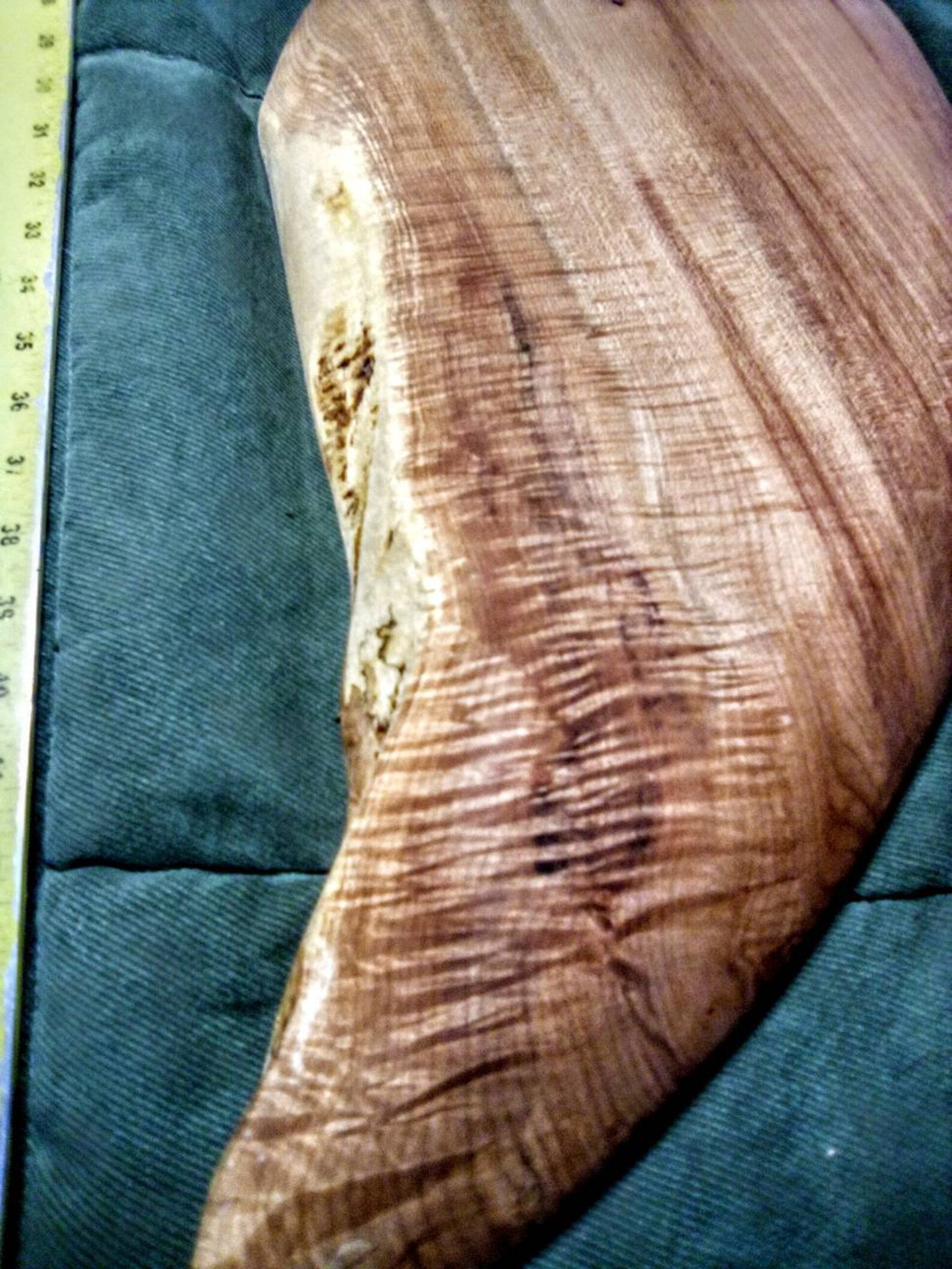 Maple Heart...figured...hand Carved..20"x12"x2" - Etsy