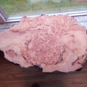 Fractal Douglas Fir Burl Table Top 29"x20"x1.25"quite Electrified!!! - Etsy