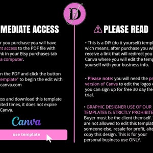 DIY Business and Brunch Flyer, Brunch and Branding Flyer, Brunch ...