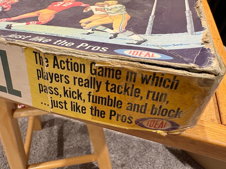 Vintage NFL Football Board Game - Etsy