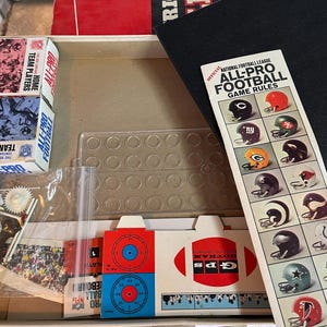 Vintage NFL Football Board Game - Etsy