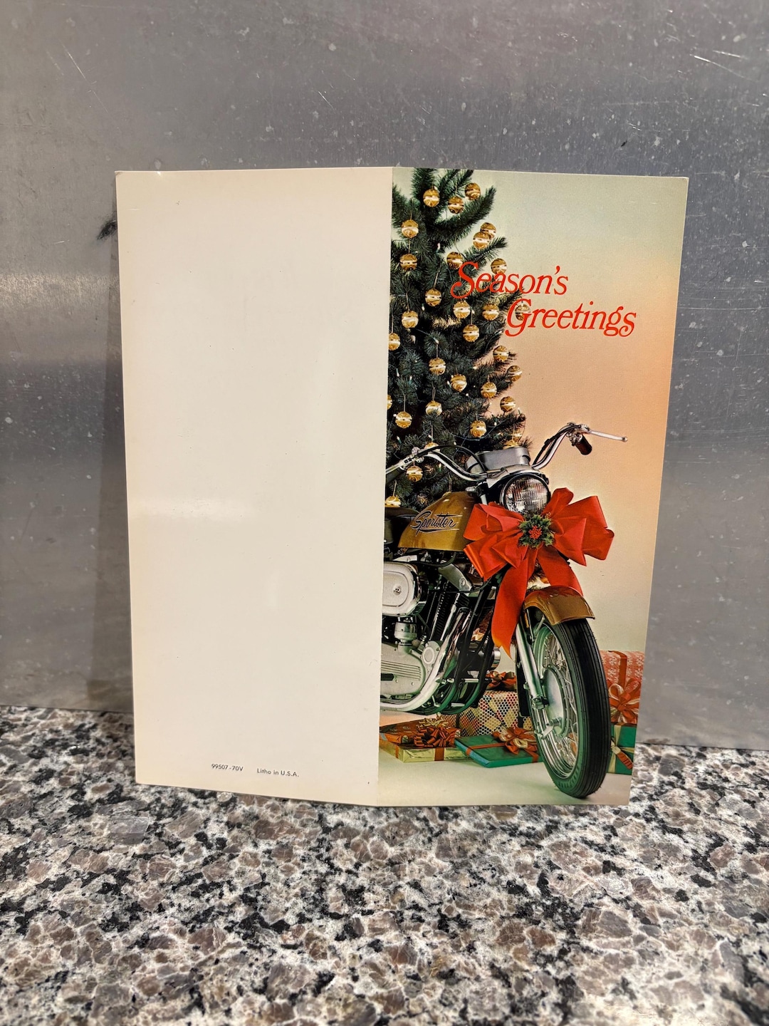 Vintage Harley Davidson Motorcycle Christmas Cards - Etsy