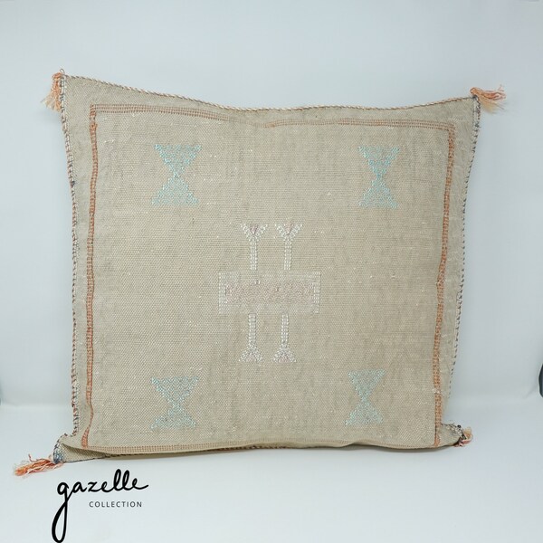 White Sabra Pillow - Etsy
