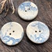Delft Bee Porcelain Artisan Round Buttons-bee Buttons-buttons handmade ...