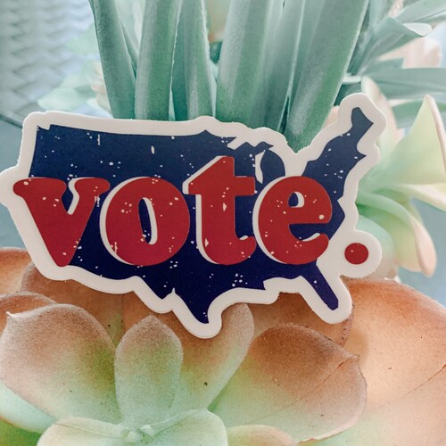 Vote Sticker - Etsy