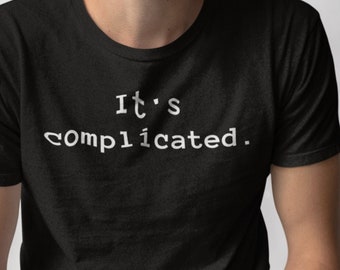 Complicated T Shirt - Etsy