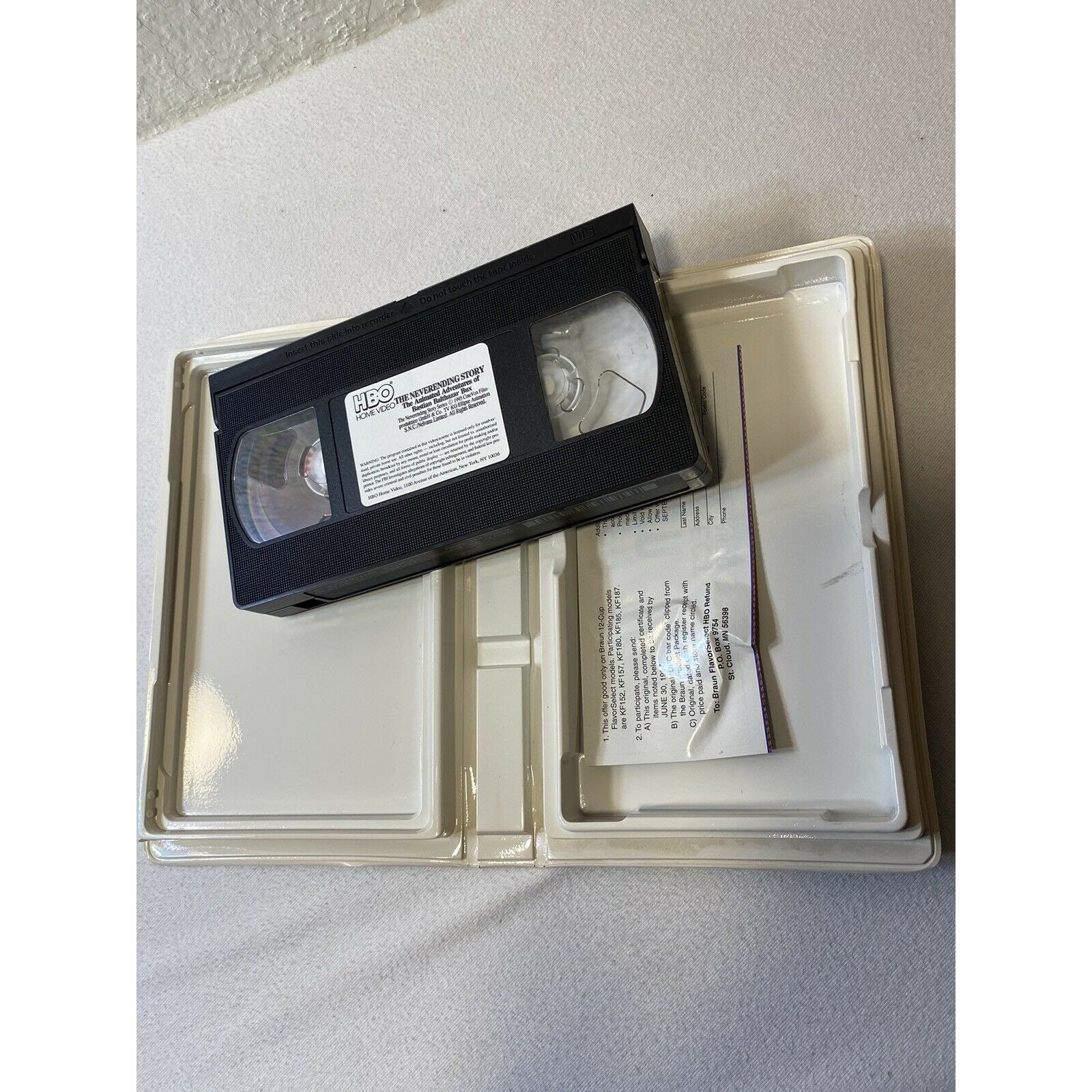 Vintage the Neverending Story Vhs Movie Bastian Balthazar Bux - Etsy