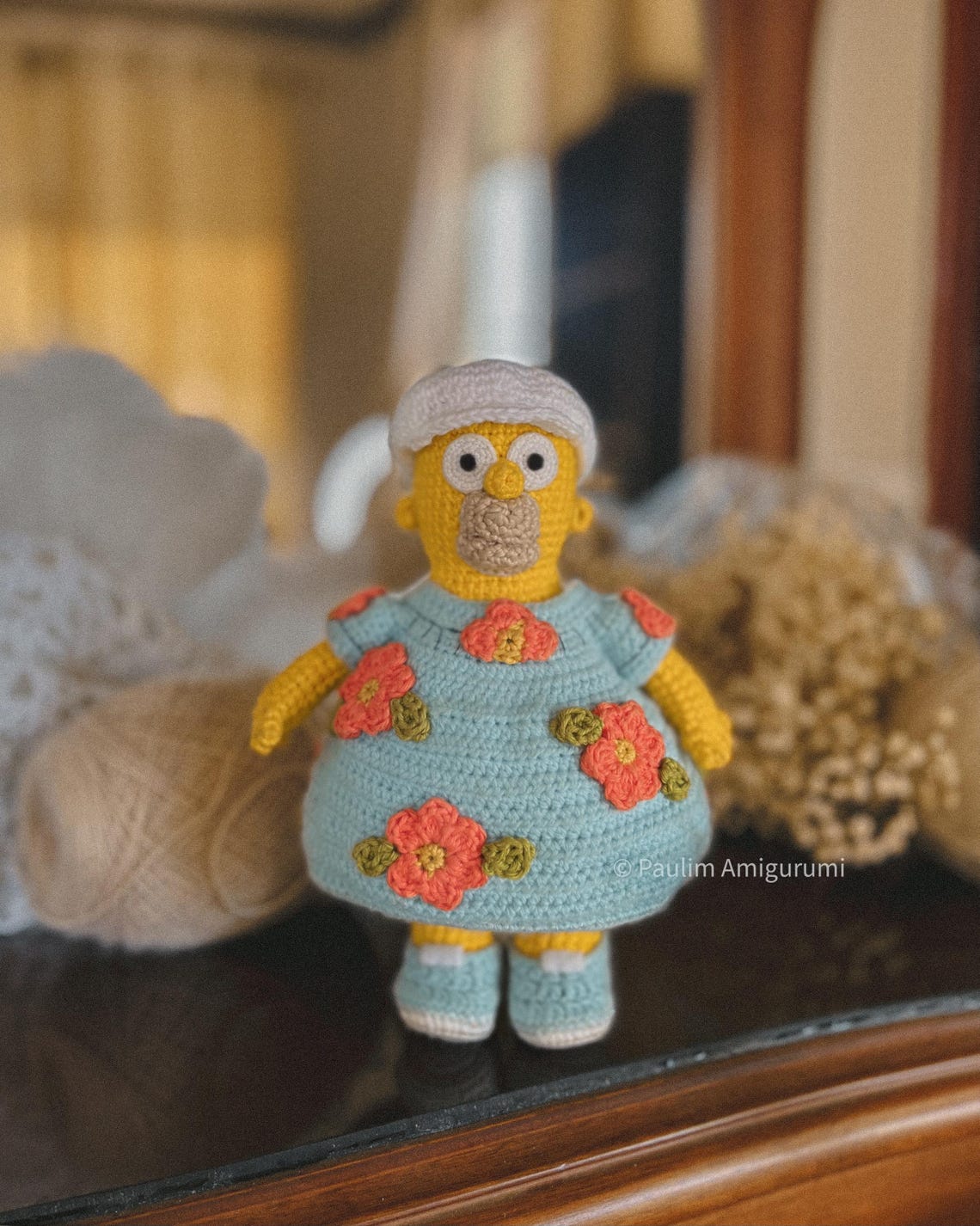 Patrón Amigurumi Homero Simpson Tamaño Familiar (PDF Español, Inglés ...