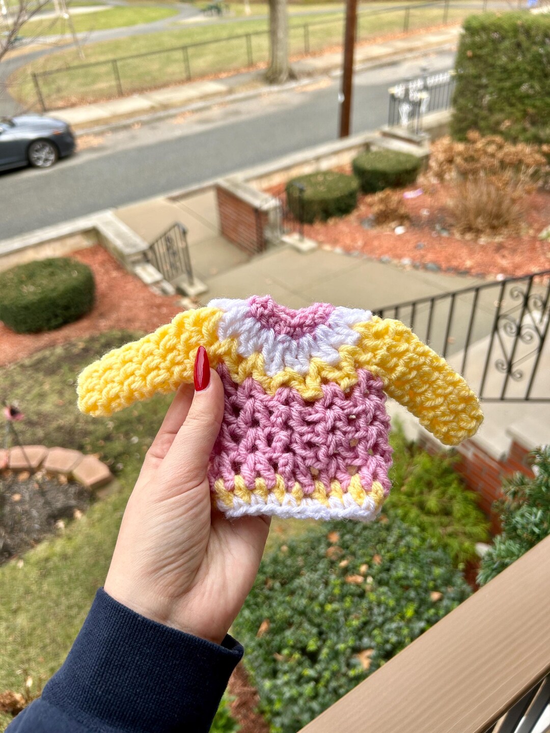 Mini Sweater Ornament Crochet | Christmas Tree Decoration Holiday Gift ...