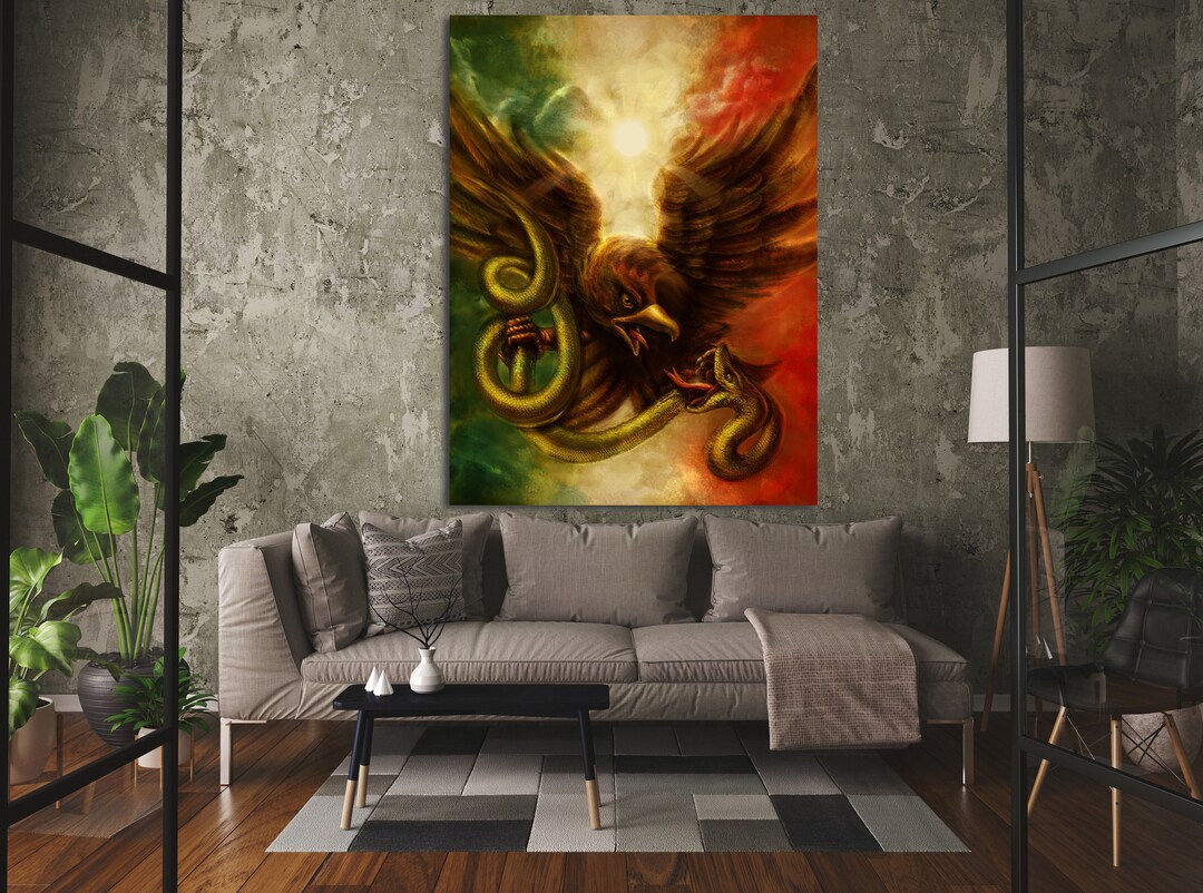 Mexican Wall Art, Mexican Flag Art, Printable Wall Art, Viva Mexico Art ...