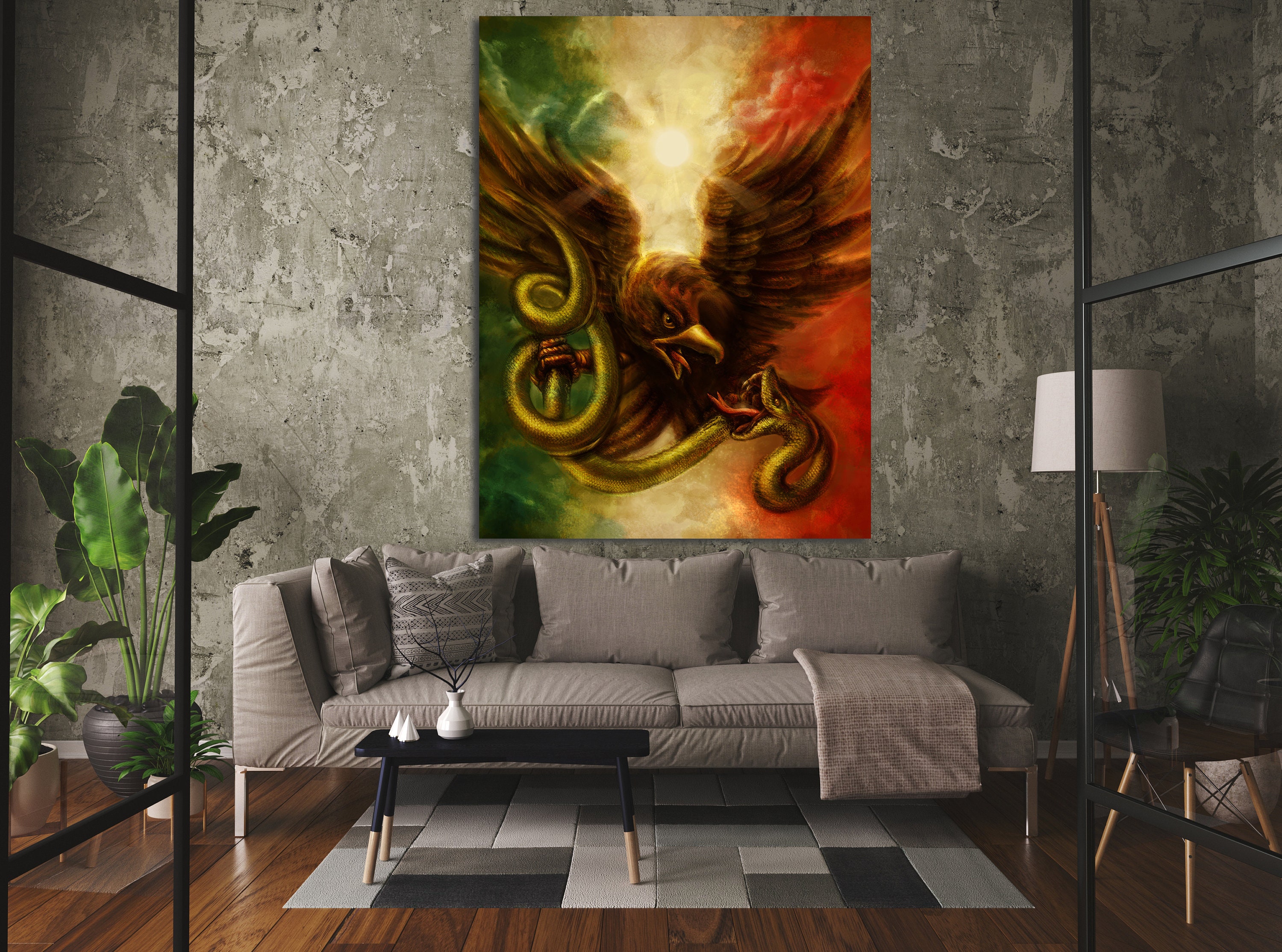 Mexican Wall Art, Mexican Flag Art, Printable Wall Art, Viva Mexico Art ...