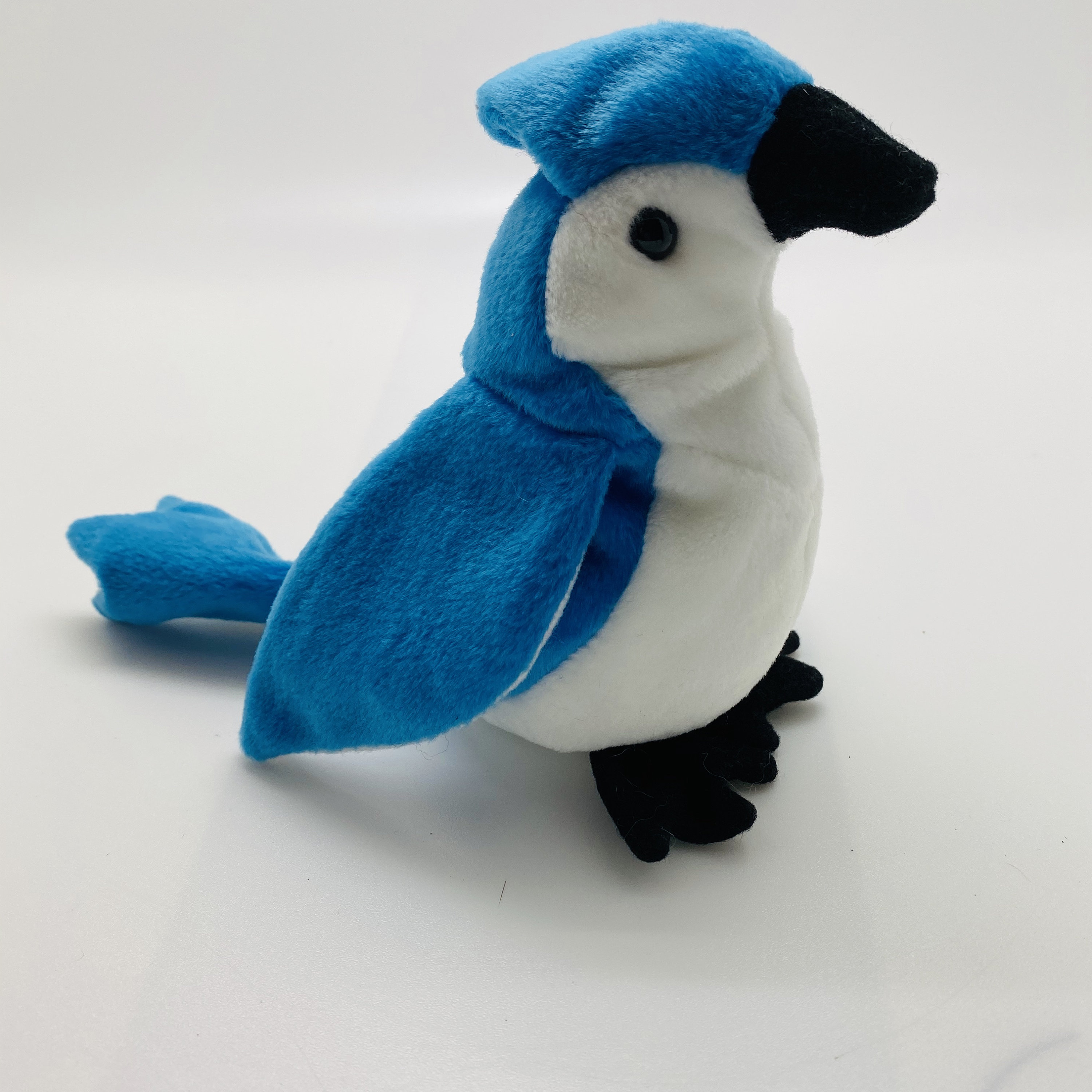 Rocket the Blue Jay Beanie Baby - Etsy