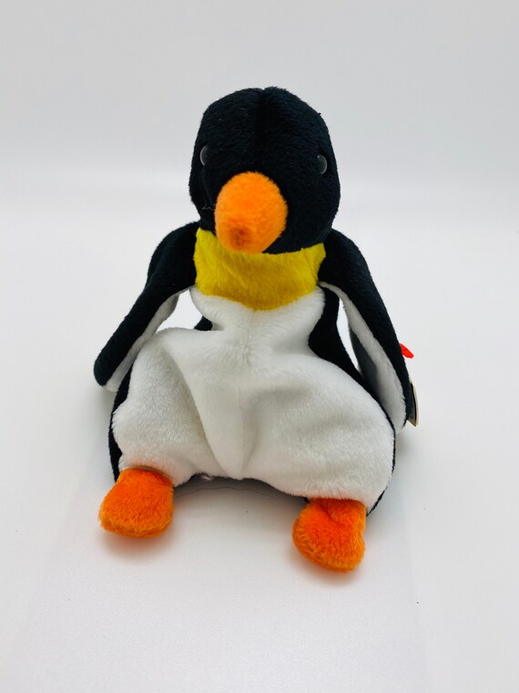 Waddle the Penguin PVC Beanie Baby | Etsy
