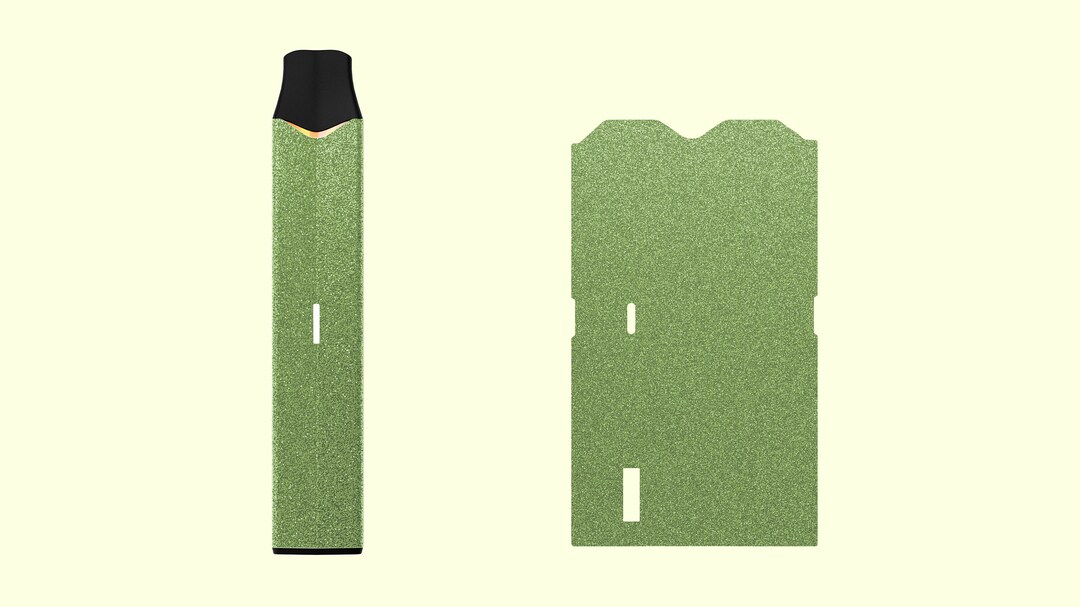 VUSE Green Glitter Decal Wrap Cover - Etsy