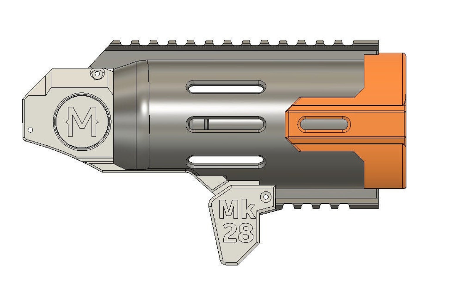 FILES for the Blaster: Mk28 Knockout Demo Missile Launcher - Etsy