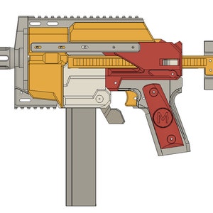 FILES for the Blaster - Meaker Mk16 Semi Auto Flywheeler - Etsy