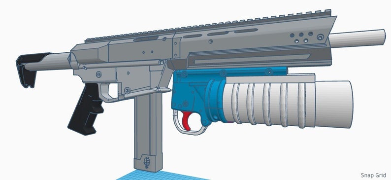 FILES for the Blaster: Mk203 Launcher & Mk48 Party Popper - Etsy