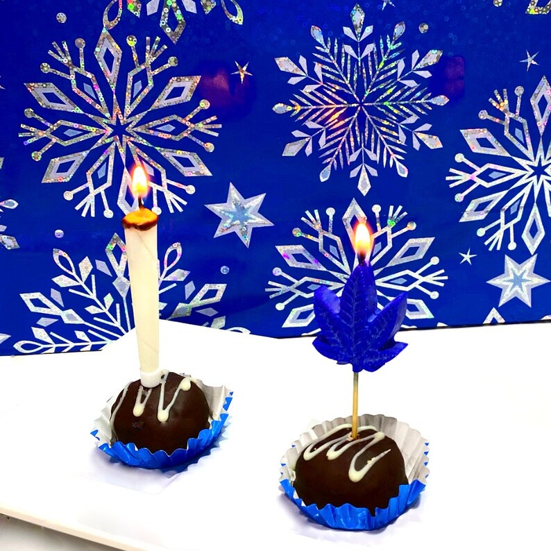 420 Novelty Joint and Hemp Leaf Soy Wax Cake Candles | Etsy