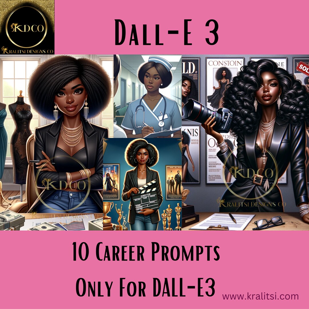 Dall-e3 & Chatgpt V4 Ai Art Prompt Guide Prompts Career Professional ...
