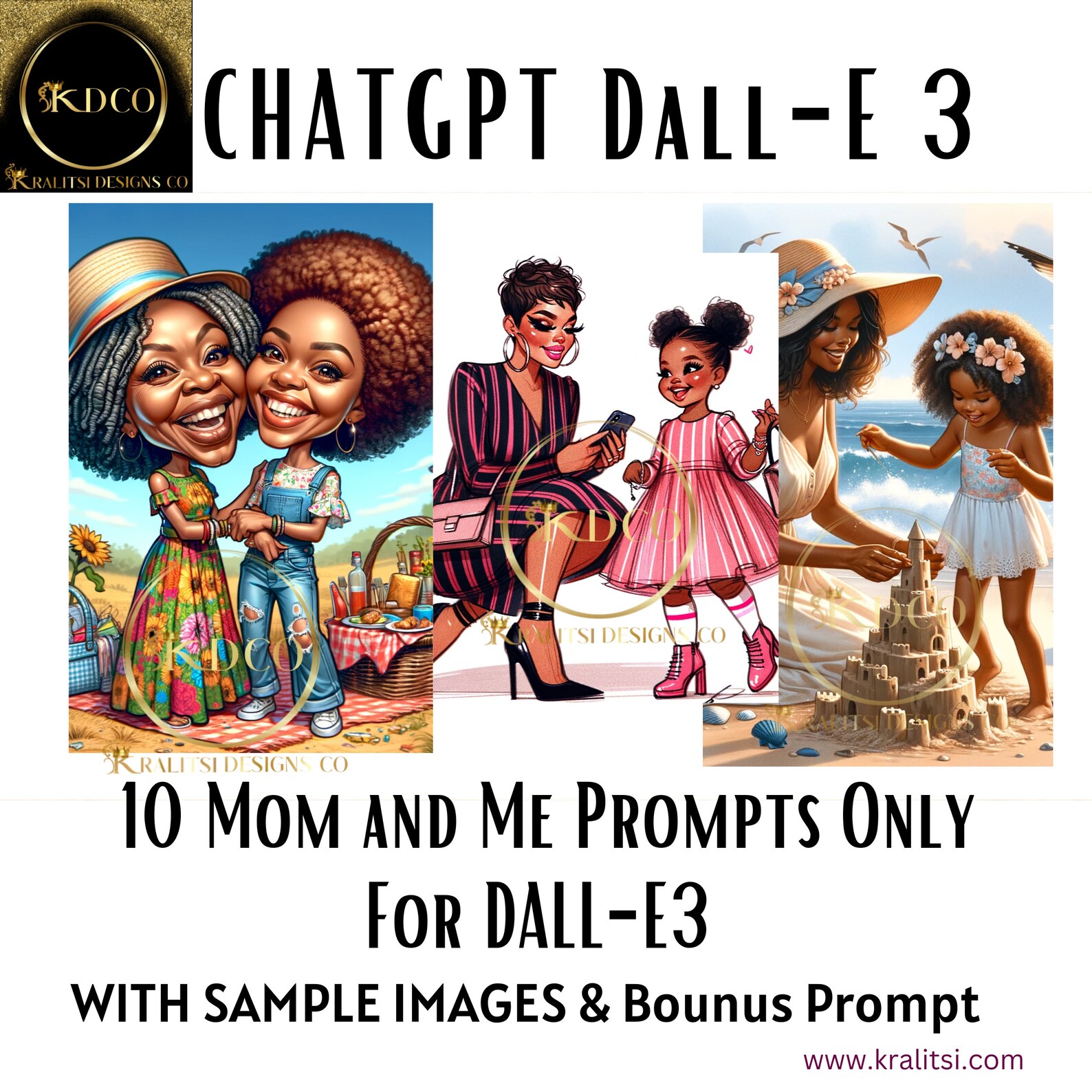 Mom and Me Art Prompts| Dall-e3 & Chatgpt V4 Prompt Guide |prompts ...