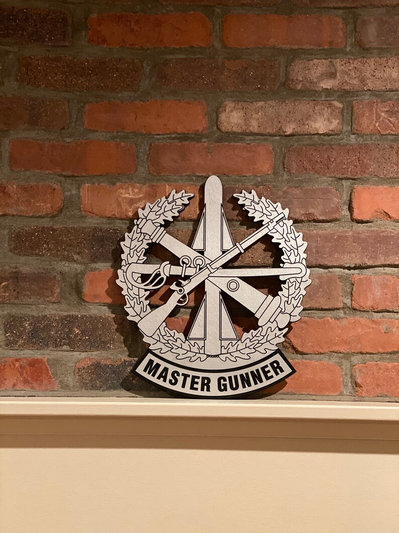 United States Army, Master Gunner Badge, Field Artillery - Etsy