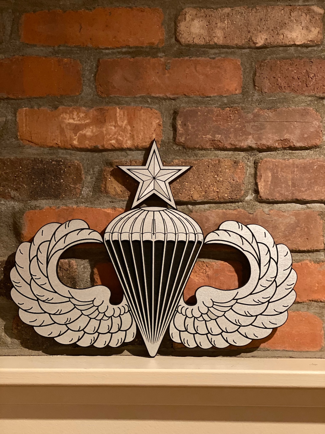 Airborne Wings, Parachutist Badge, U.S. Army, Senior Jump Wings - Etsy