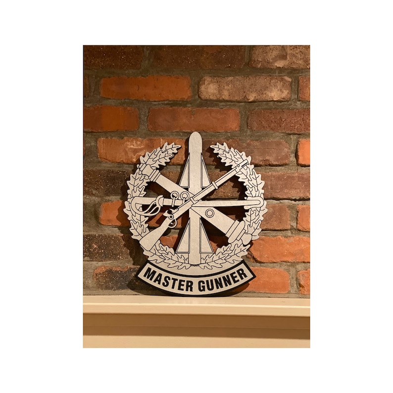 United States Army, Master Gunner Badge, Field Artillery - Etsy