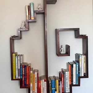 Harmonishelf Treble Clef Bookshelf - Etsy