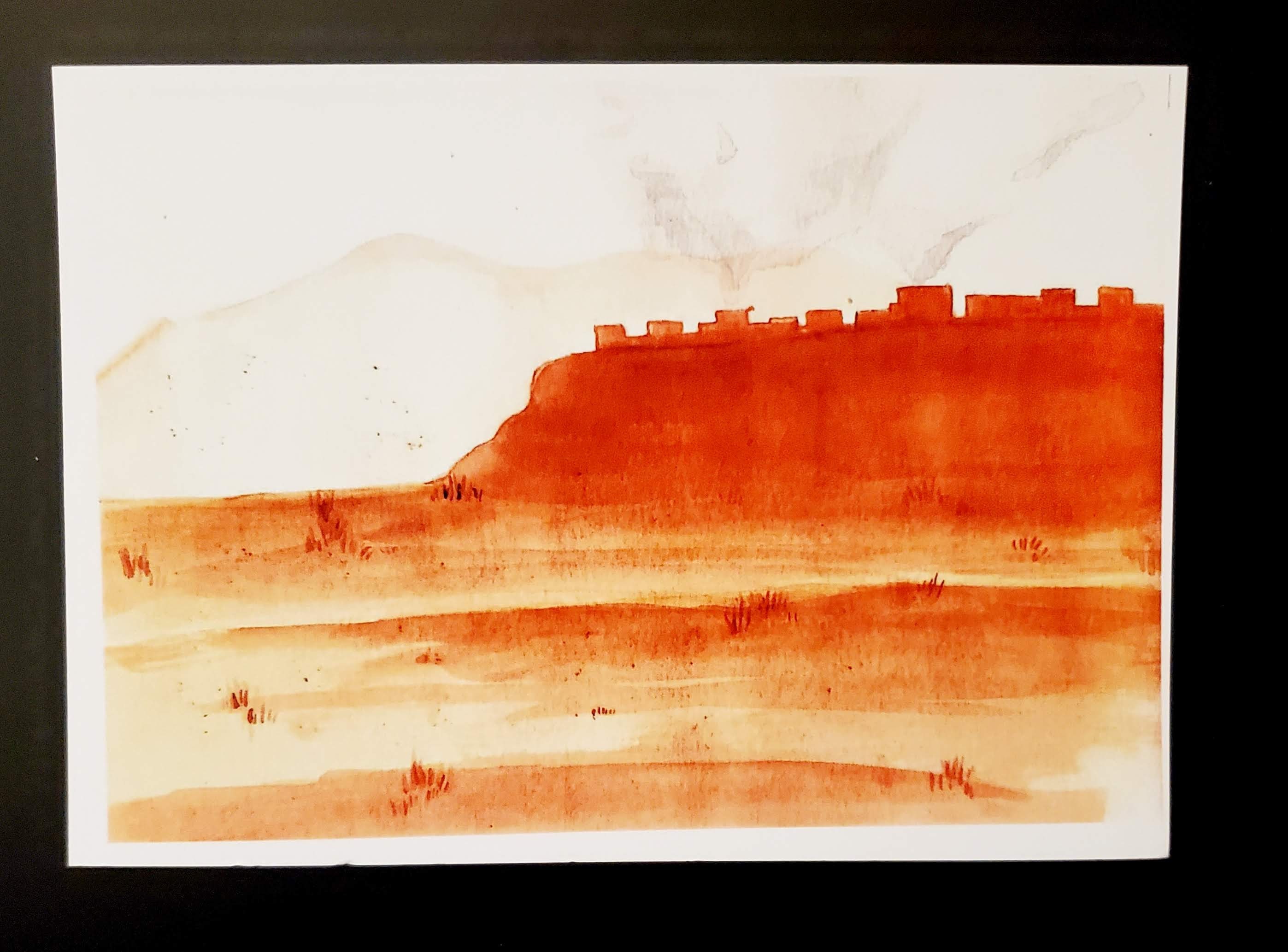 Walpi Pueblo Greeting Card Pueblo Indigenous Artist Gift - Etsy