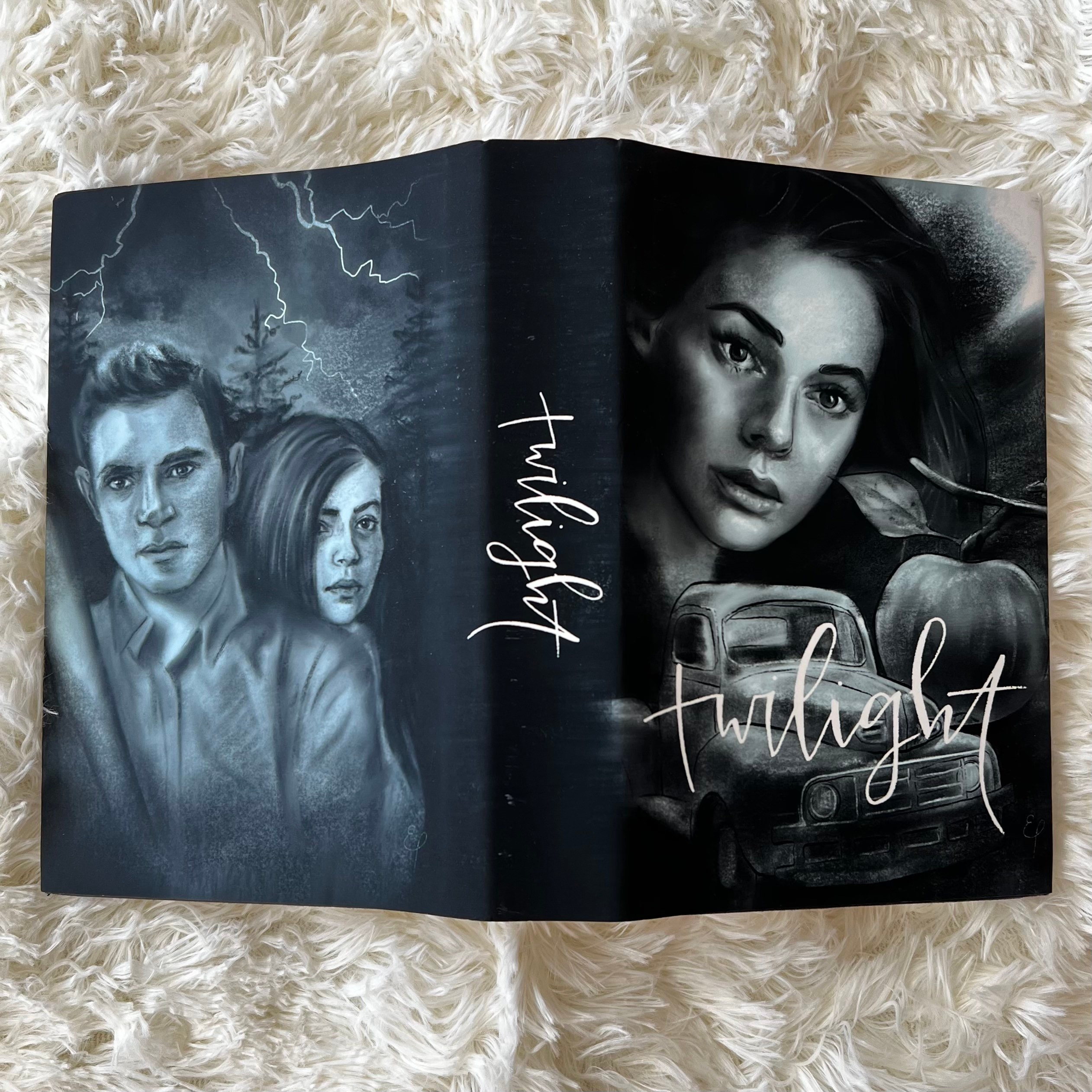 Twilight Book Cover Drawing