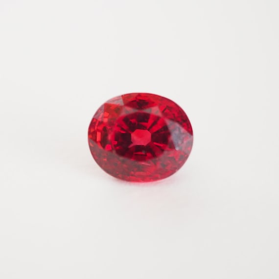 Majestic 3.94 Carats Vivid Red Ruby ICA Certified Heated | Etsy