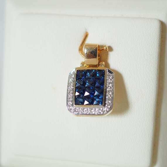 18K Solid Yellow Gold Fine Vintage Fun Geometric Themed | Etsy