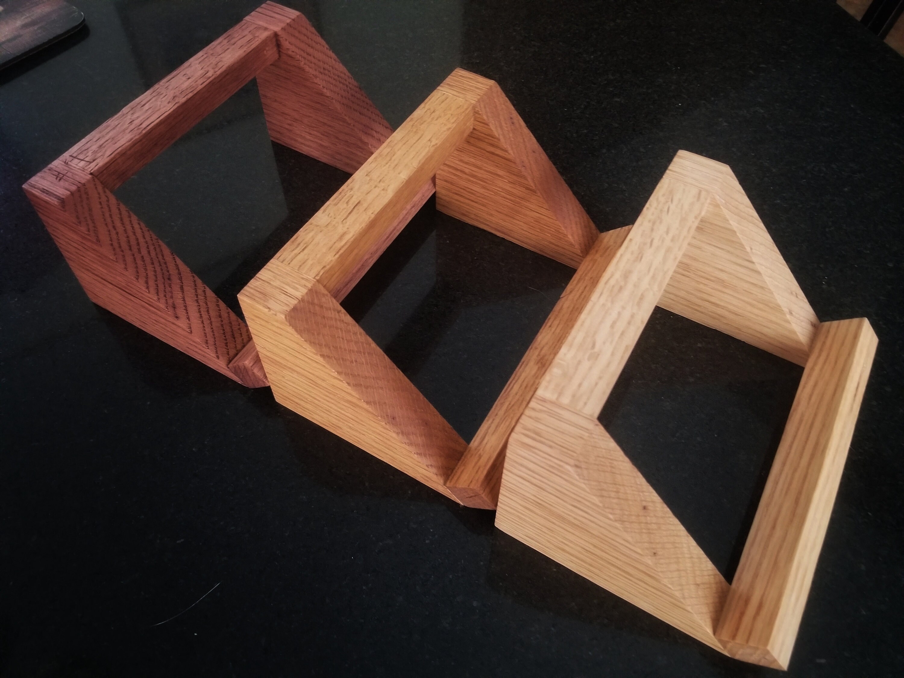 Unique Handmade Oak Phone Stand for Desk Modern Charging - Etsy