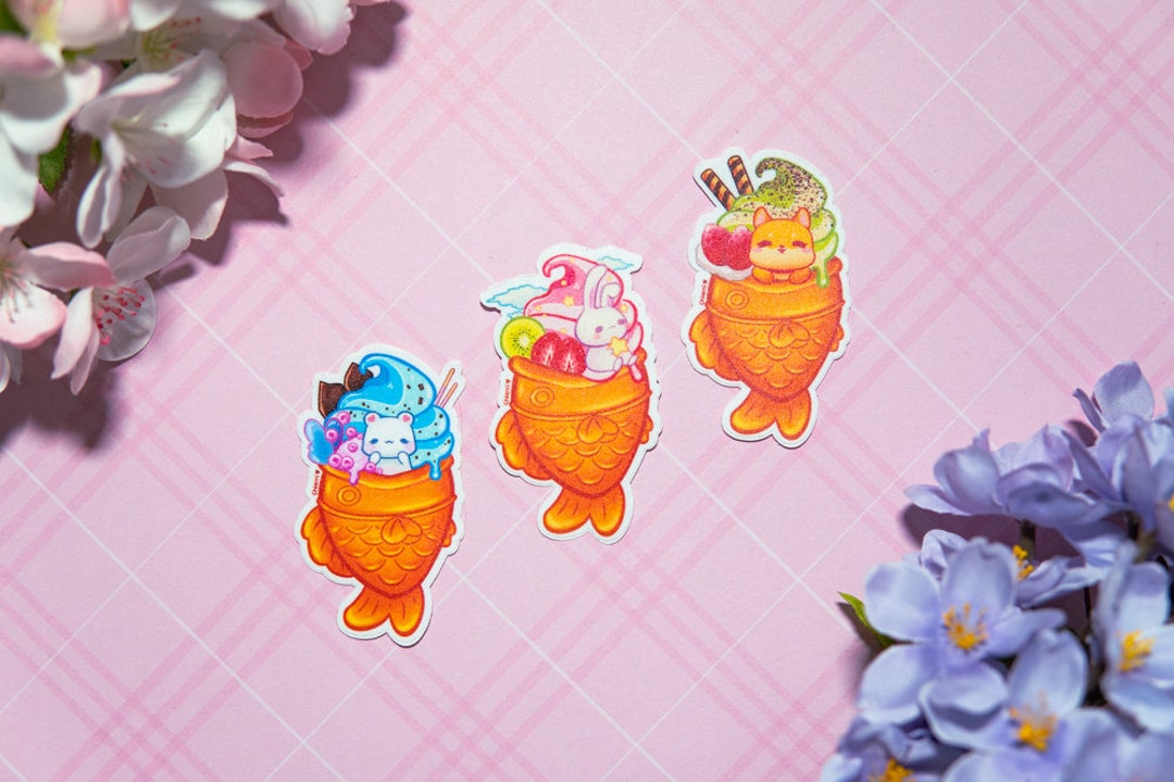 Taiyaki Vinyl Waterproof, UV Light Resistance, Matte Sticker ...