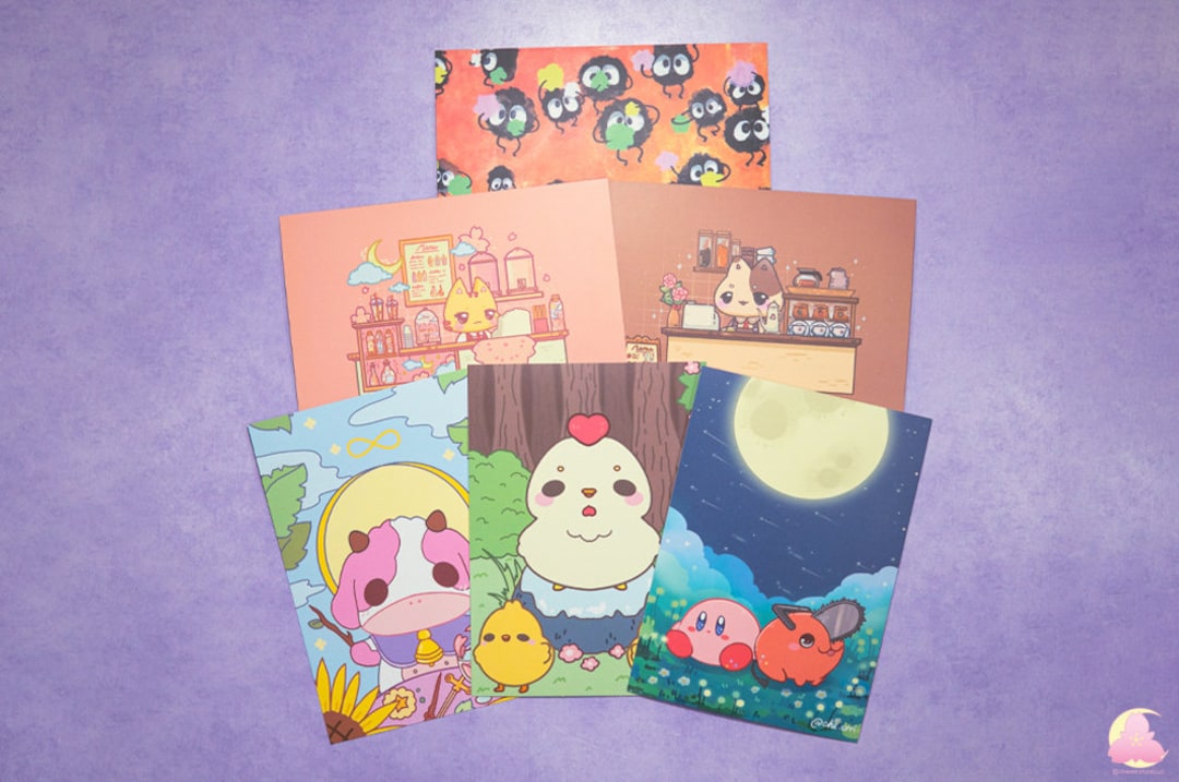 Big 6"x4" Print | Letter | Display Print | Kawaii Gifts | Decorative ...