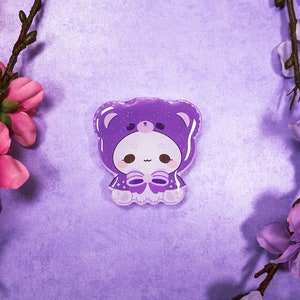 Cute Phone Grips/ Kawaii Grip/ Acrylic Animal Grips/ Tiger Acrylic ...