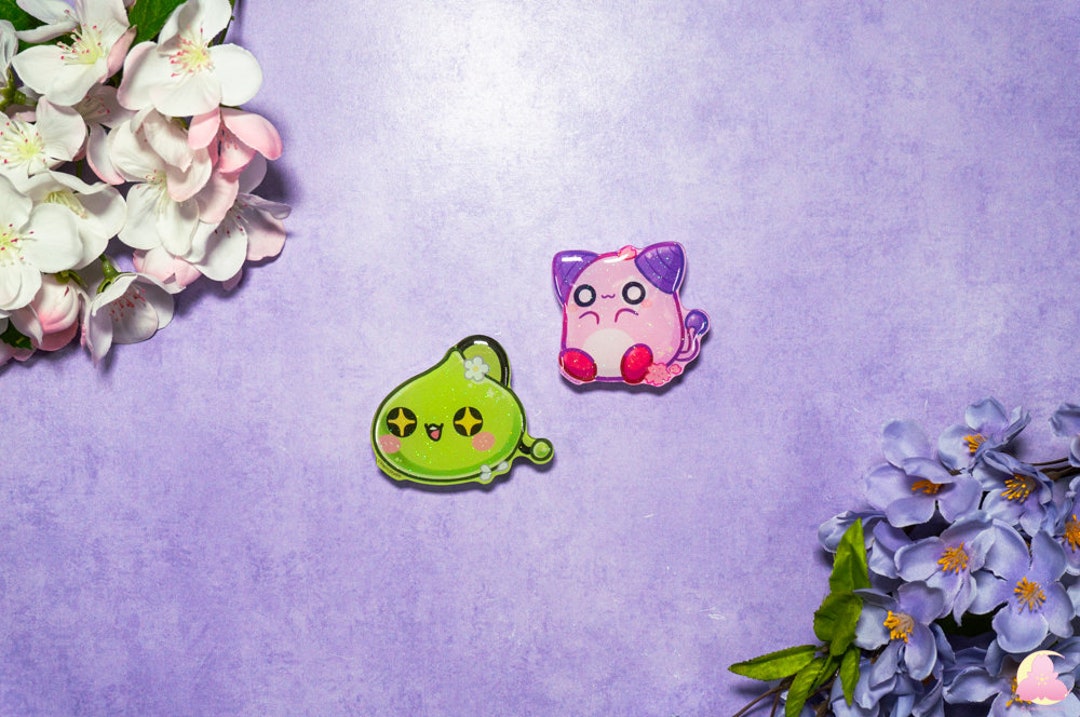 V.C Cute Animal Phone Grips/kawaii Grip/ Acrylic Grips/glitter Acrylic ...