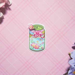 Soda Pop D.S Vinyl Waterproof, UV Light Resistance, Cute Soda Can ...