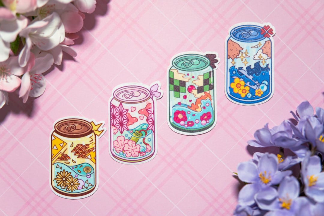 Soda Pop D.S Vinyl Waterproof, UV Light Resistance, Cute Soda Can ...