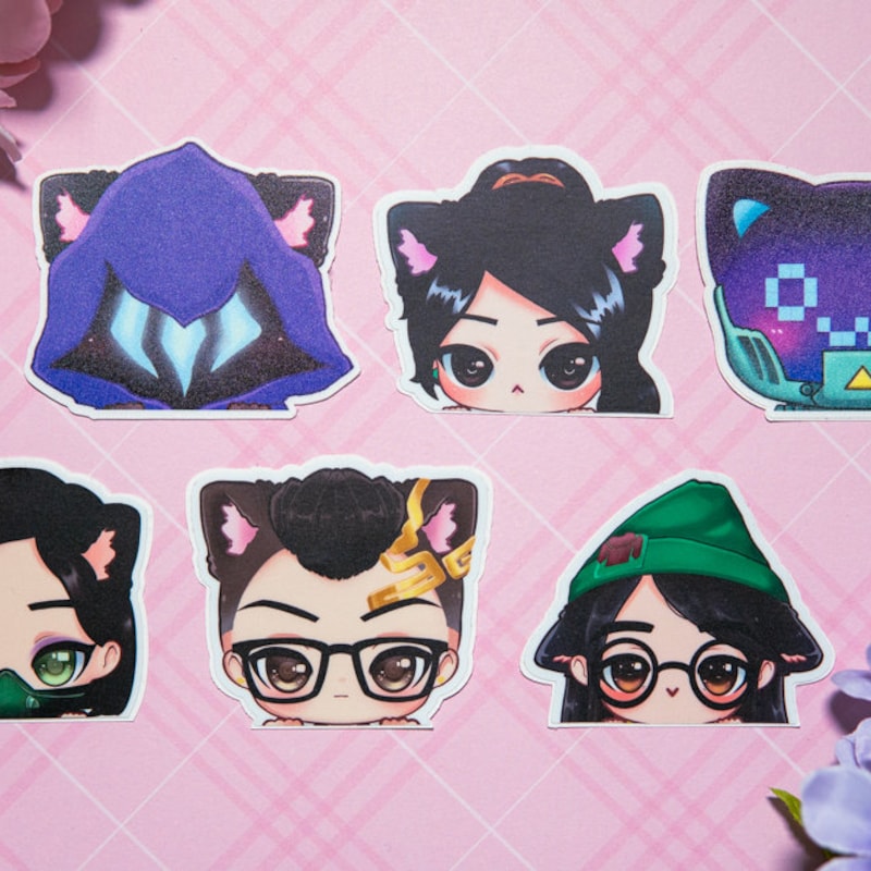 Valorant Stickers - Etsy