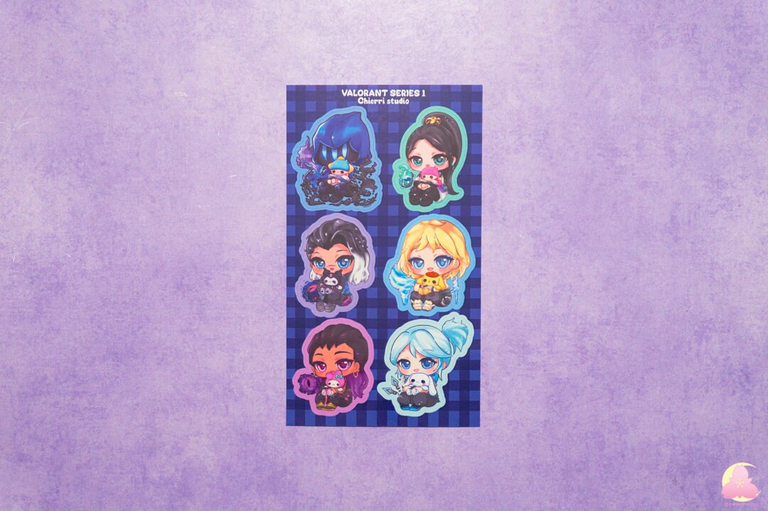 Cute Valo Sticker Sheets/ Adorable Sticker / Cute / Sticker Sheets ...