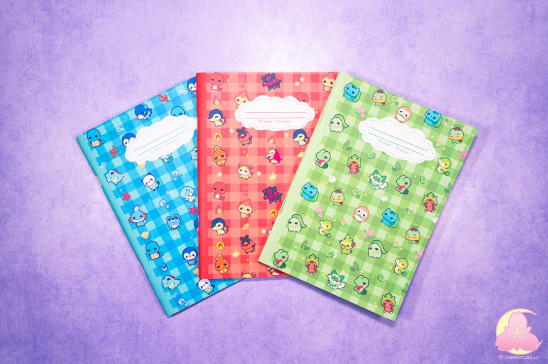 A5 Sticker Book | 30 Pages | Reusable Sticker Collection Book | Kawaii ...