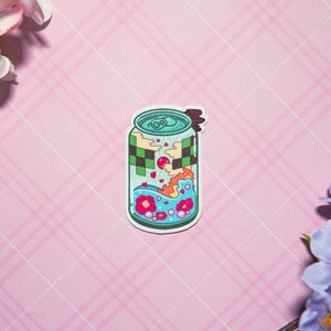 Soda Pop D.S Vinyl Waterproof, UV Light Resistance, Cute Soda Can ...