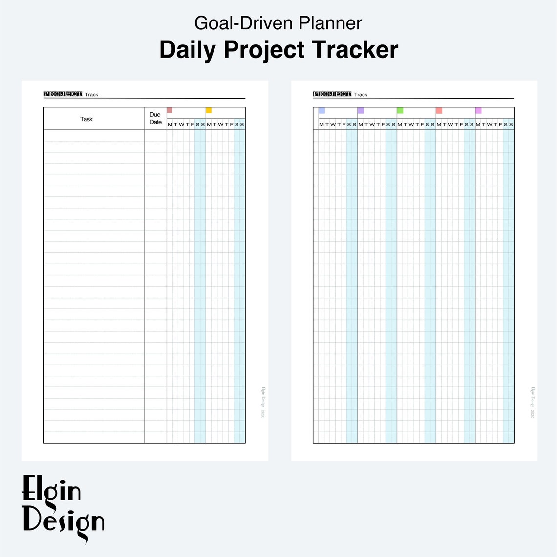 Project Planner, Project Tracker, Project Management, Productivity ...