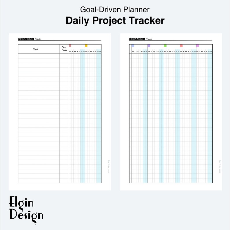 Project Planner, Project Tracker, Project Management, Productivity ...