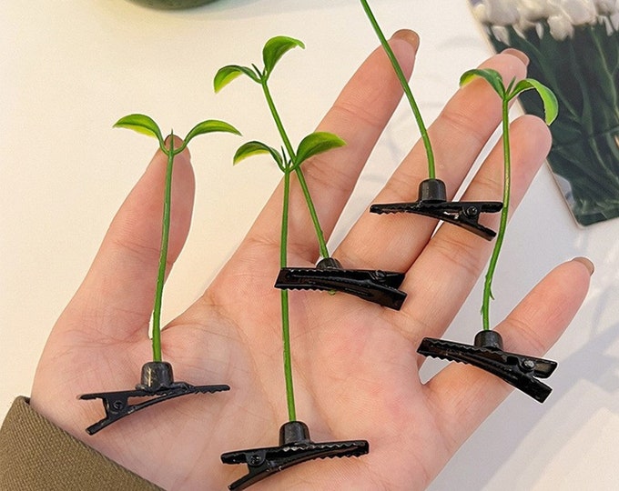 Pair of Sprout Clips - Etsy