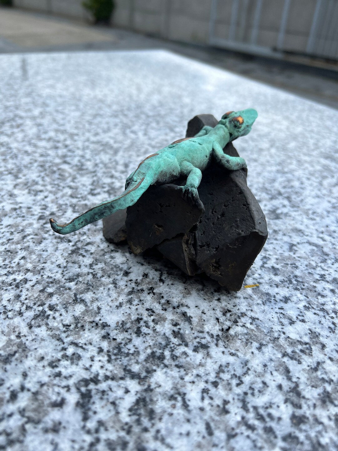 Lizard Modern Bronze Sculpture - Etsy