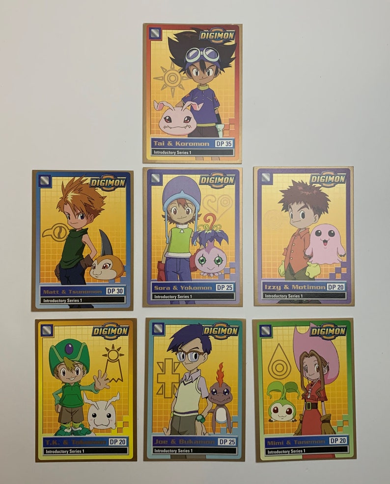 Digimon Introduction Series 1 Factory Sealed New Fox Kids | Etsy